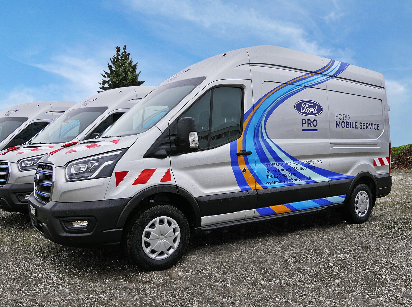 Werkstatt auf vier Rädern: Ford Pro kommt mit «Mobilen Service-Vans» zu ...
