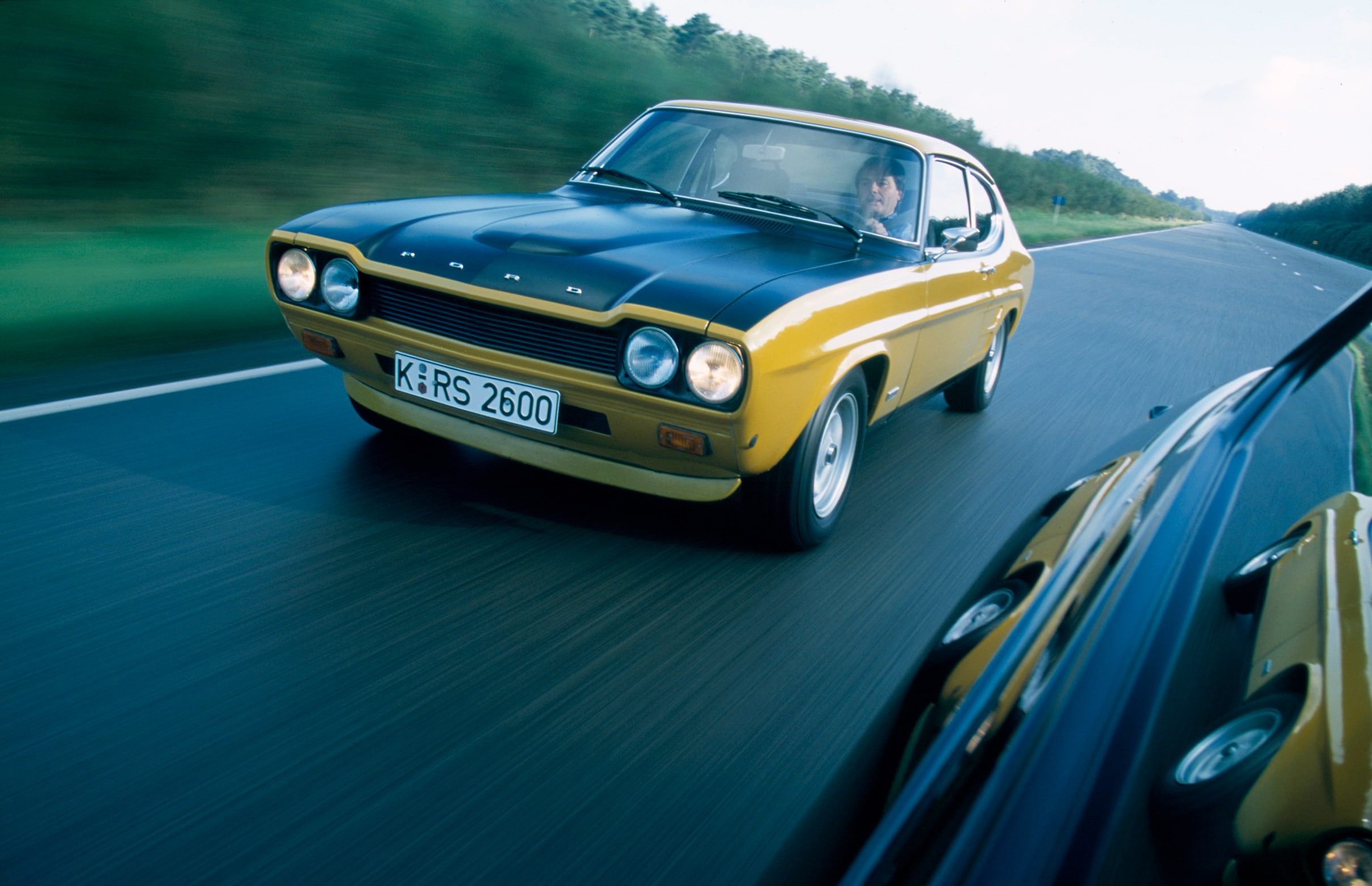 Das halbe Jahrhundert ist voll: Vor 50 Jahren zeigte der Ford Capri ...