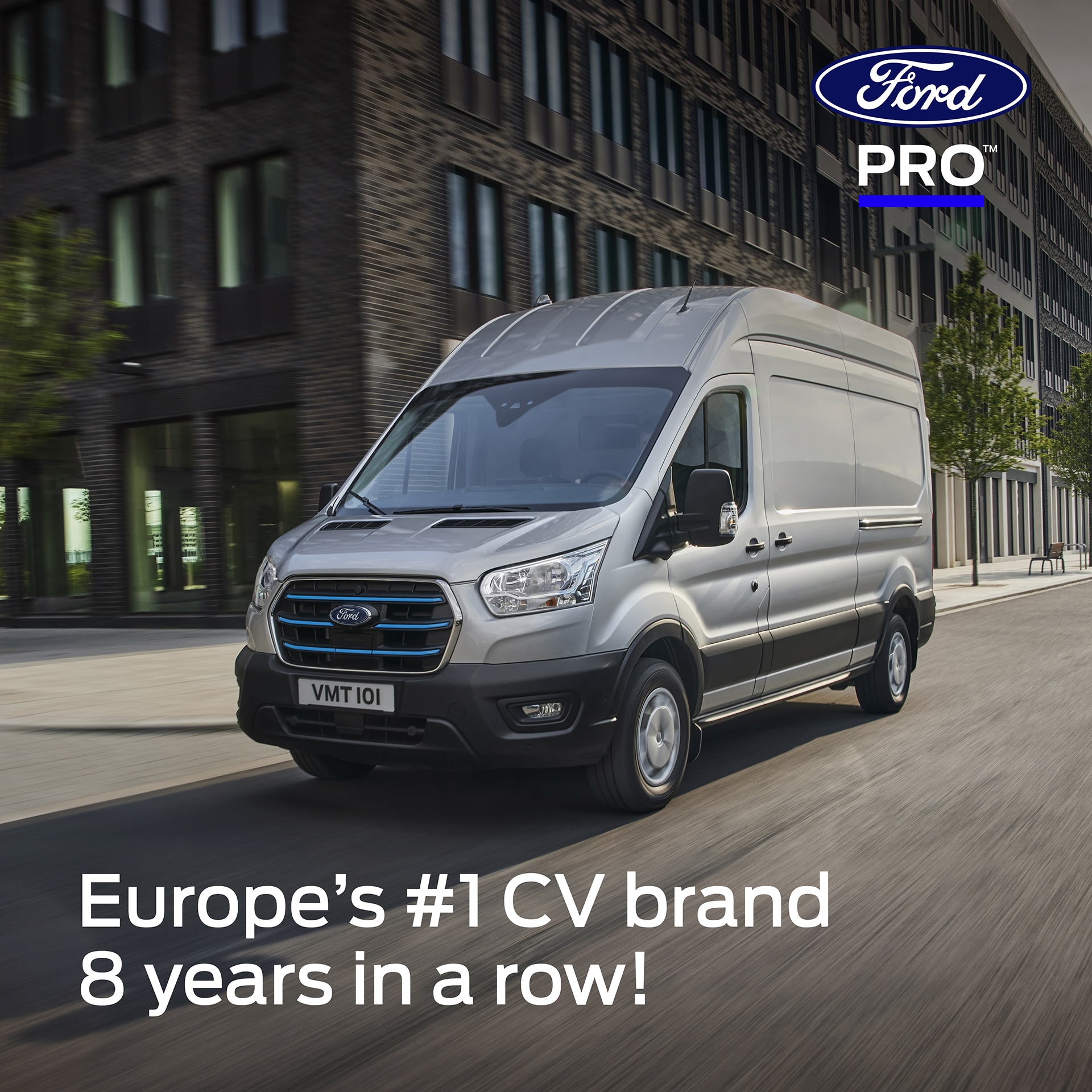 Rekord: Ford Pro zum achten Mal in Folge europäischer Marktführer im ...