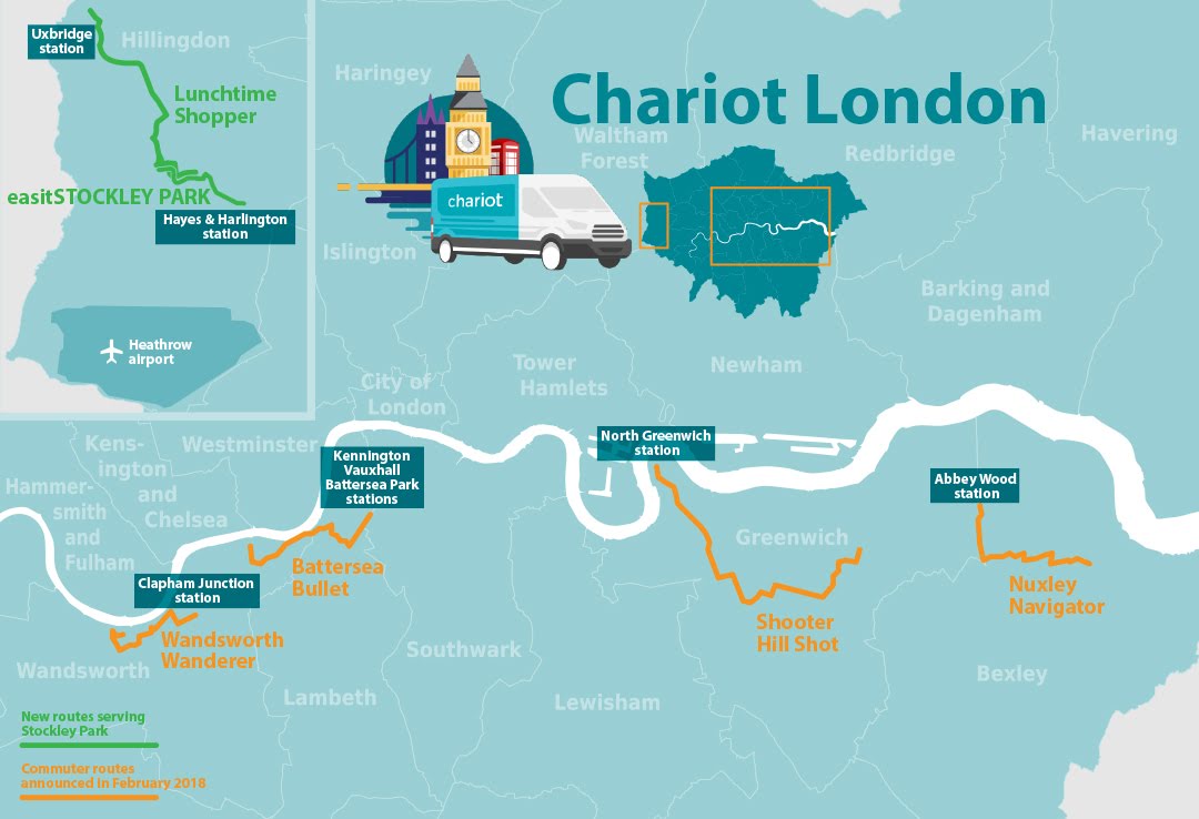 Chariot Expands London Shuttle Service to Help Companies Cut Commutes ...