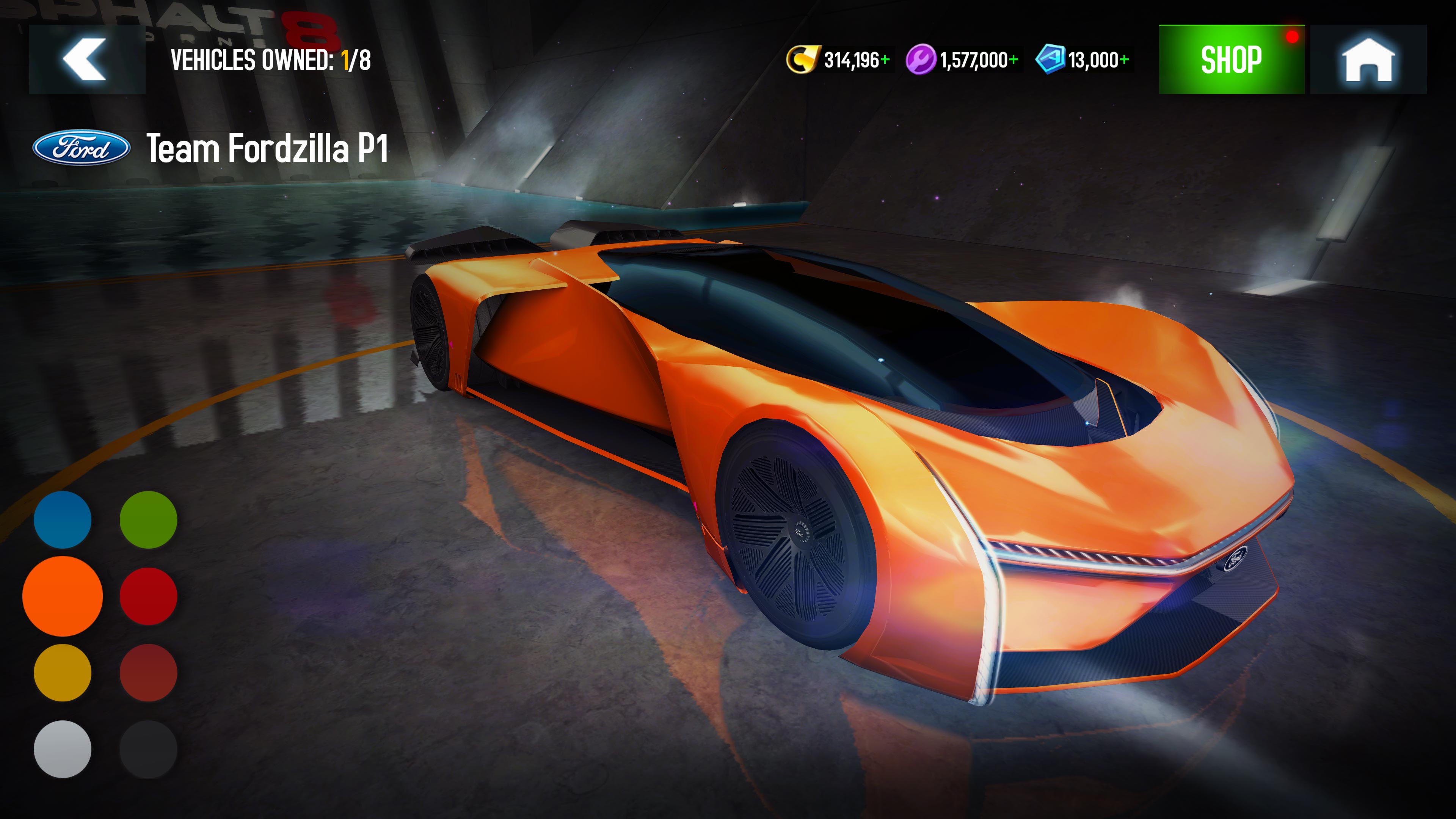 Team Fordzilla P1 Racer Makes Mobile Gaming Debut in Asphalt 8
