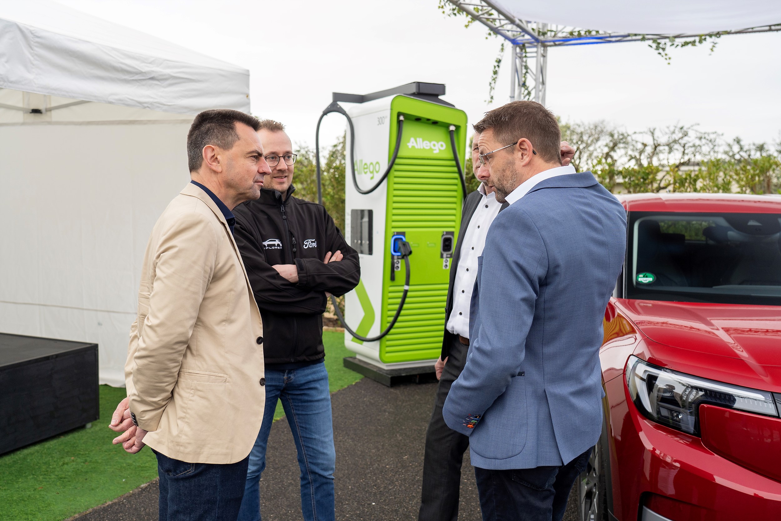 Ford and Allego Partner to Electrify European Dealership Network with ...