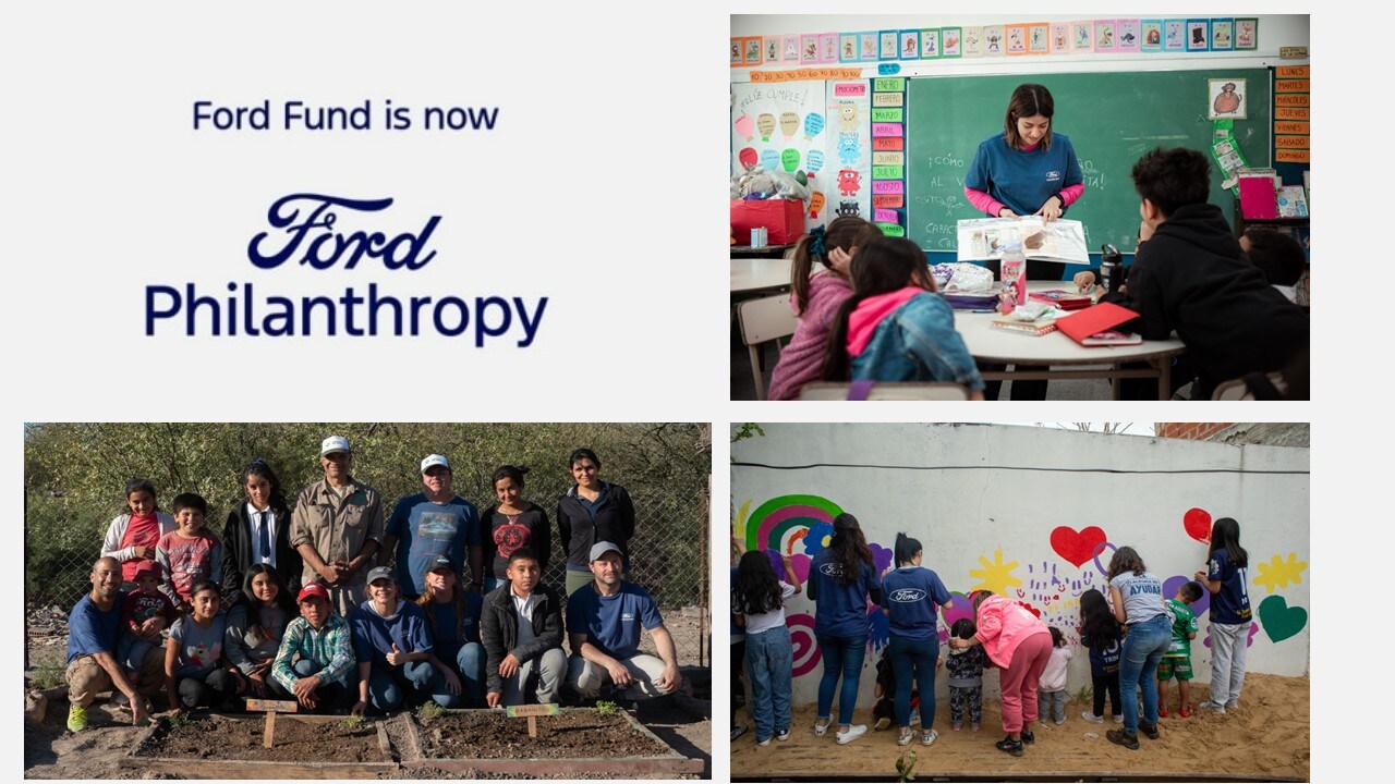 FORD FUND, EL BRAZO FILANTRÓPICO DE FORD A NIVEL MUNDIAL, CAMBIA SU ...