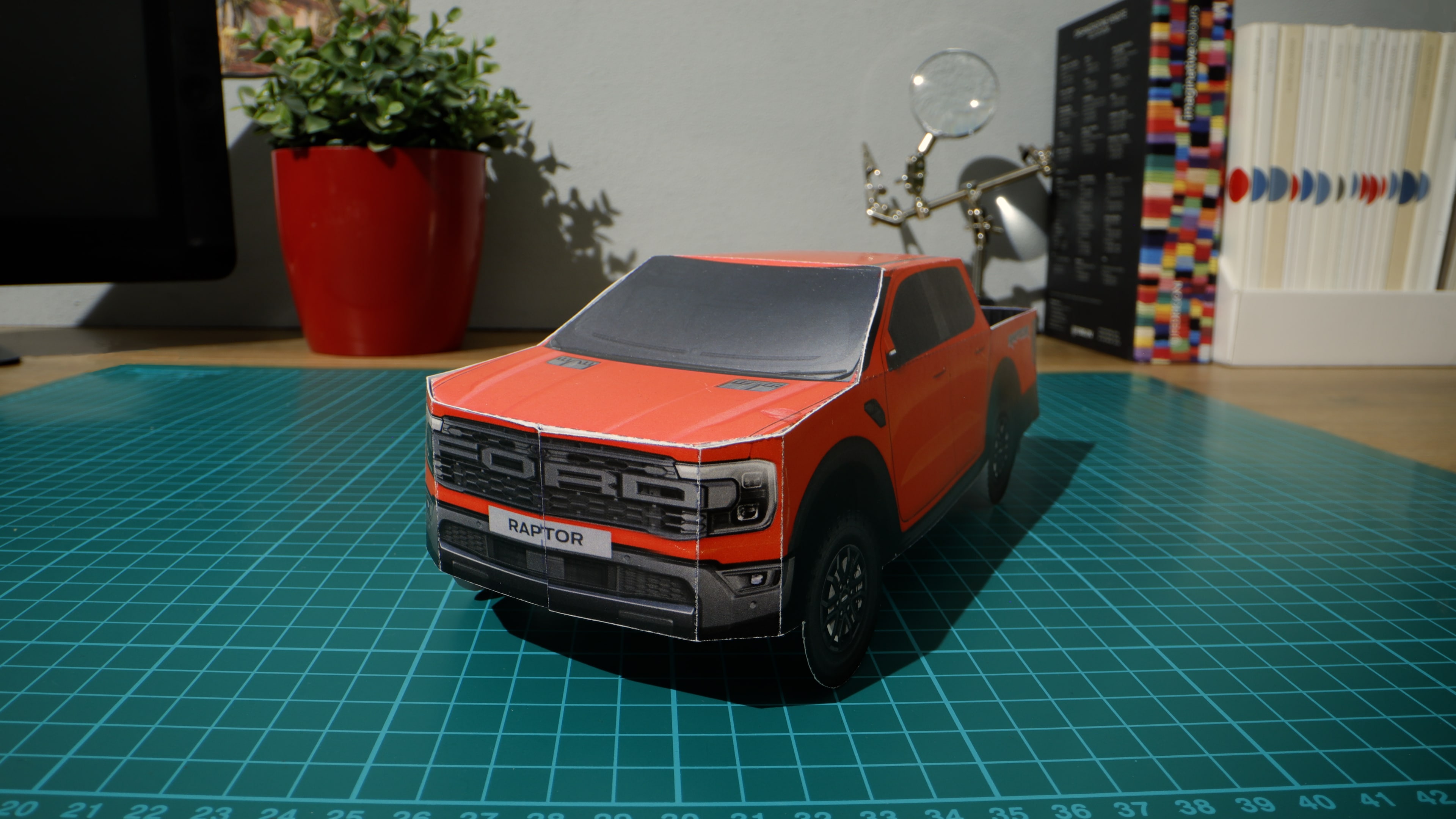 #RangerRaptorArt: Make Your Own (Paper) Ranger Raptor | International ...