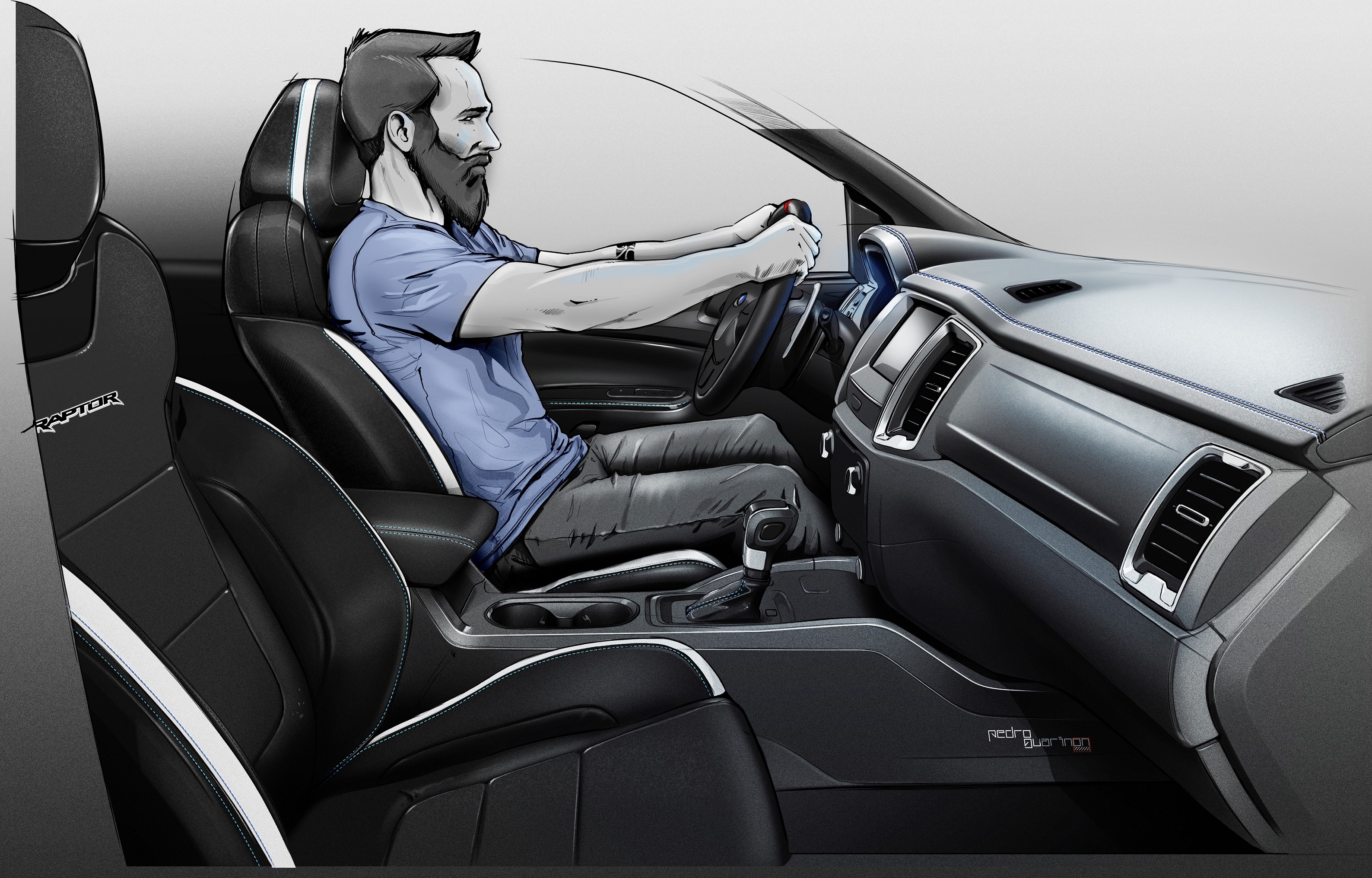 Ranger Raptor Interior Design | International Markets Group | Ford ...