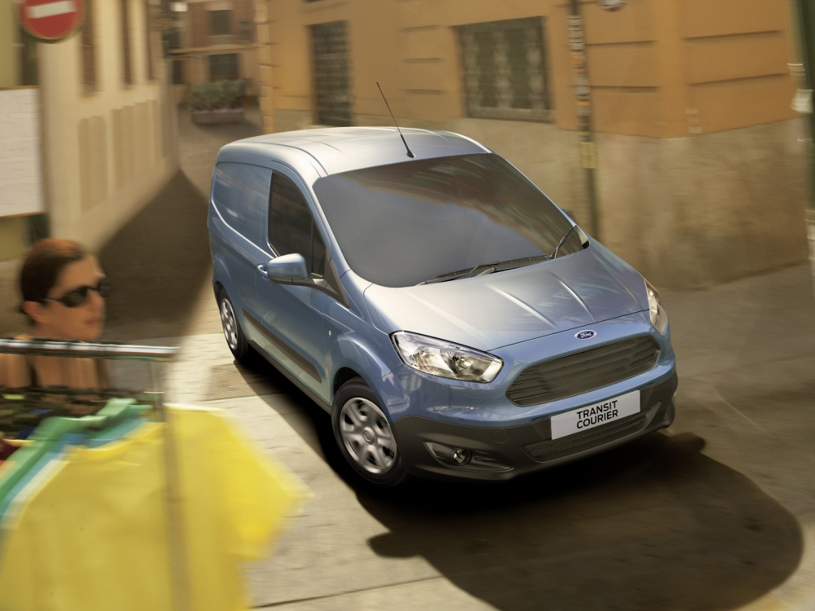 All-New Ford Transit Courier Delivers Best-in-Class Fuel Economy and ...