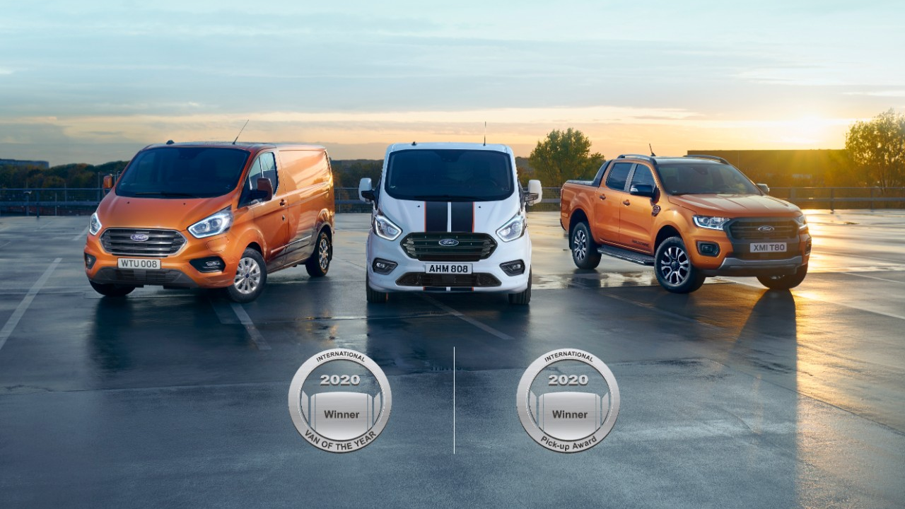 Véhicule Utilitaire de l'année et Pick-up de l'année 2020 : Ford ...
