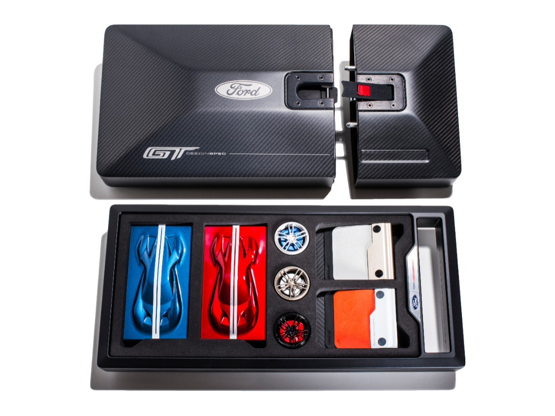 Ford GT: Einzigartige Box ermöglicht den Käufern die individuelle ...
