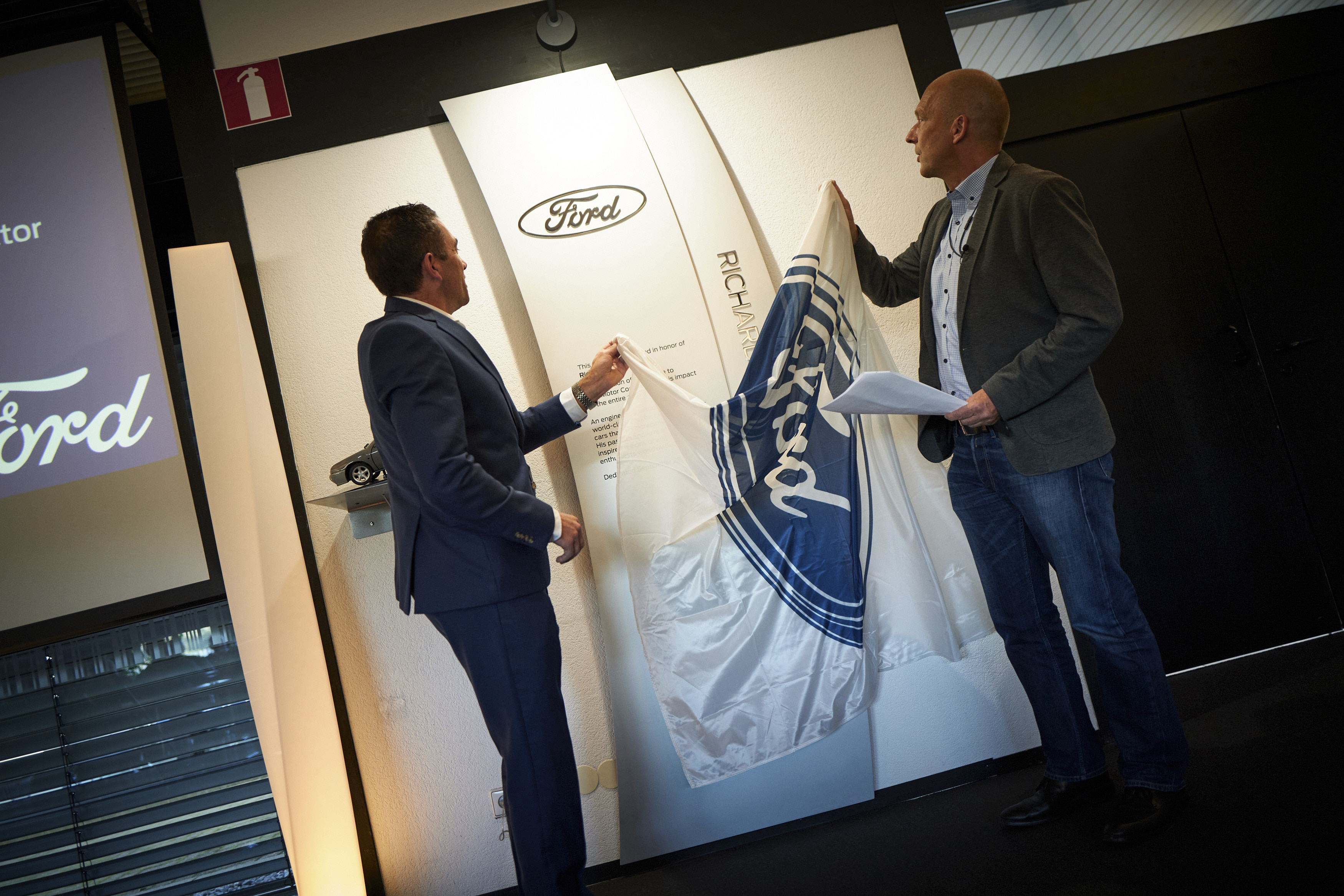 Ford Pays Tribute to Former Executive, Opens the Richard Parry-Jones ...
