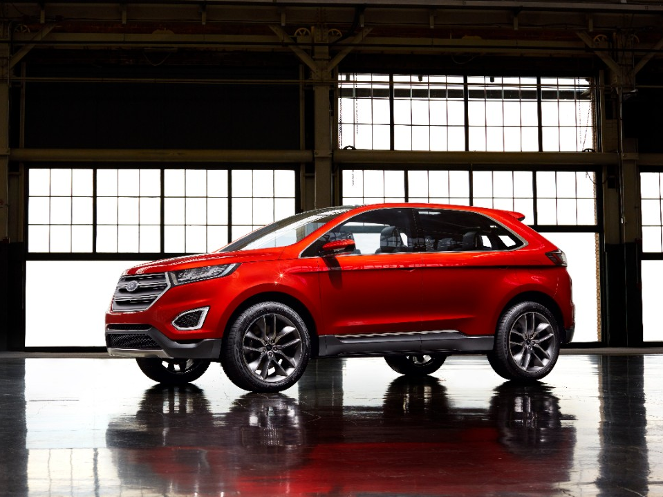 Ford Edge Concept Makes European Motor Show Debut in Geneva; Previews ...