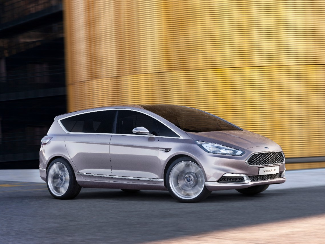 Ford Unveils S MAX Vignale Concept in Milan; Shows Vision for ‘Vignale ...