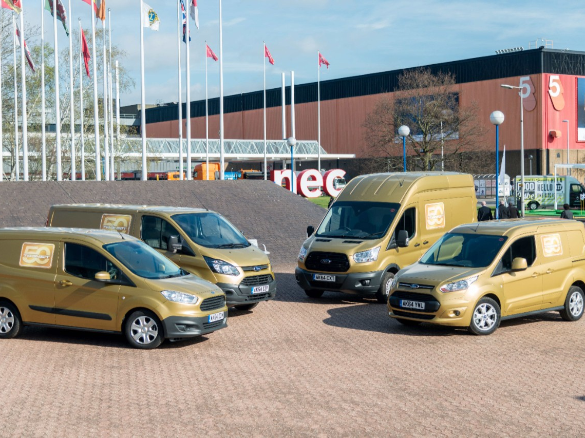 As Iconic Ford Transit Turns 50, New Study Shows Vans Remain €580 ...