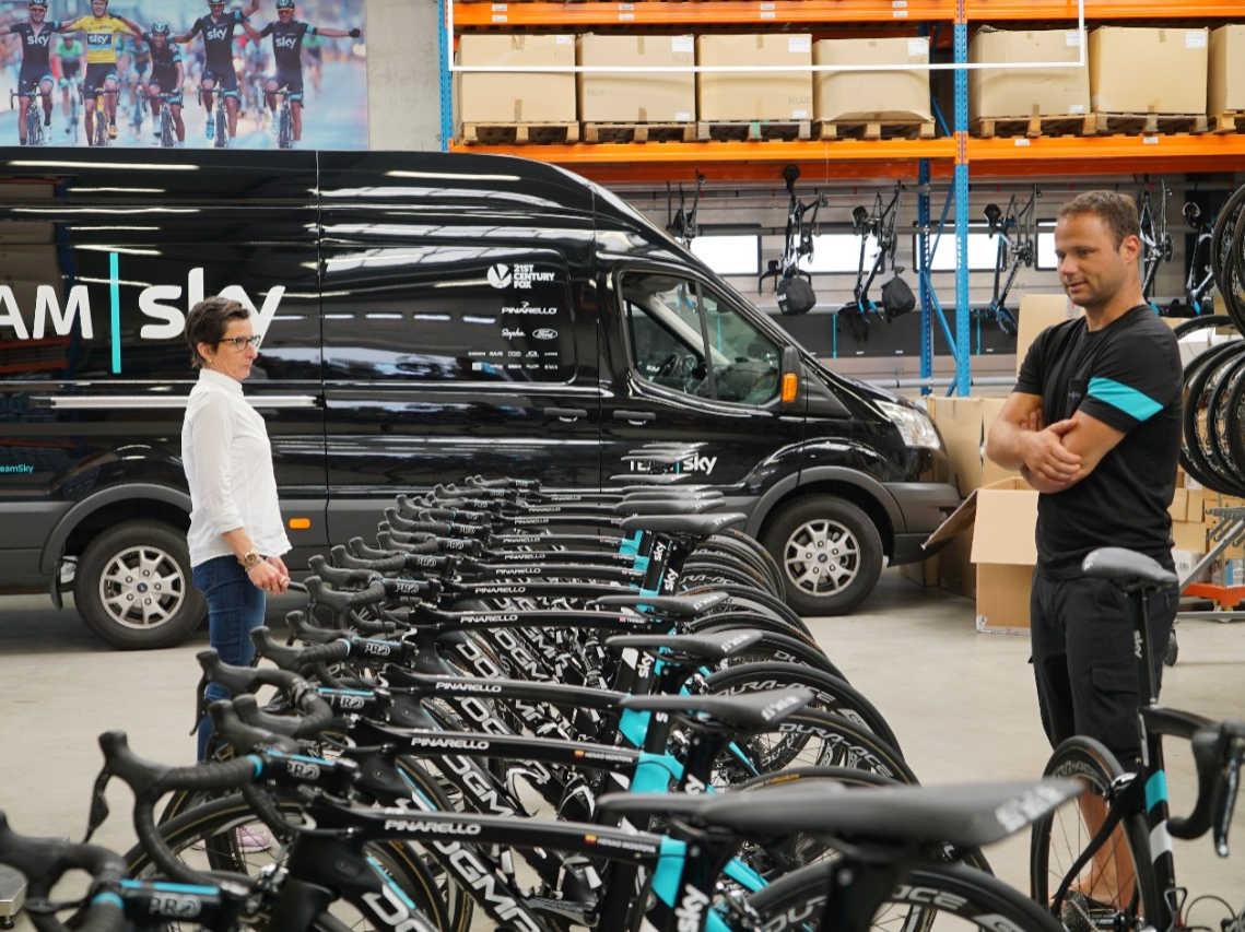 Inside Team Sky’s Secret Lair in the Flemish Countryside | Ford of ...