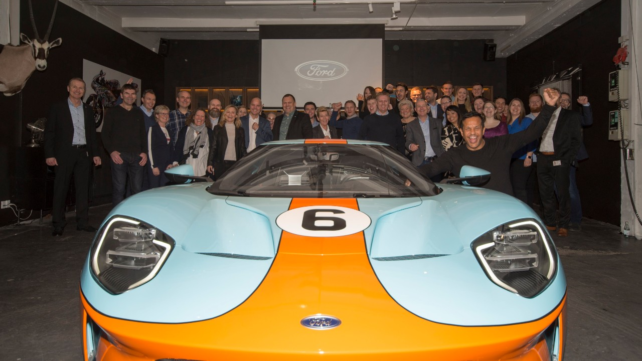 First European Customers Receive Their Ford GT Supercars | Ford of ...