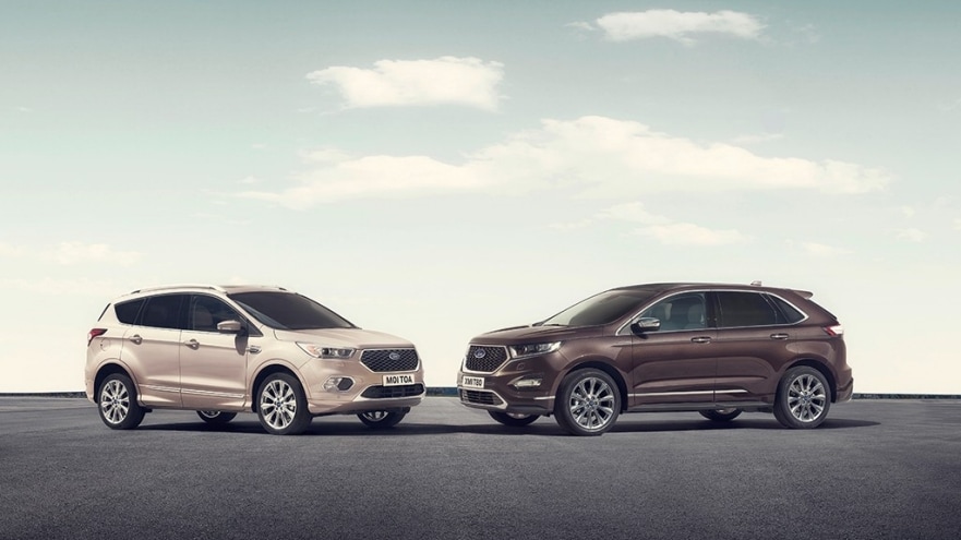 Upscale New Ford Kuga Vignale and Ford Edge Vignale Meet Growing ...