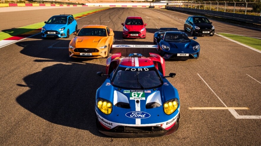 Eight Ford Performance Models + Eight Ford GT Race Drivers = One Epic ...