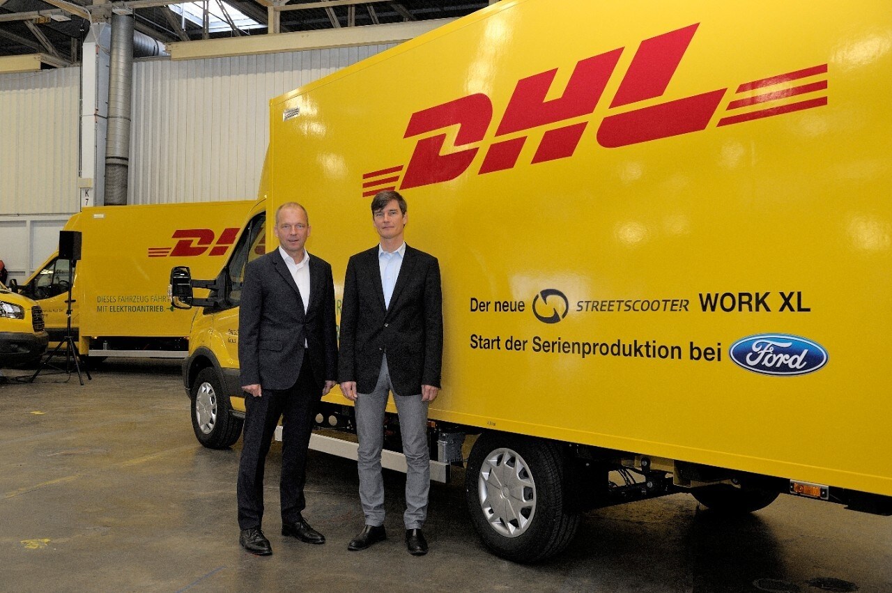 Ford et Deutsche Post DHL lancent la production d’un fourgon de ...