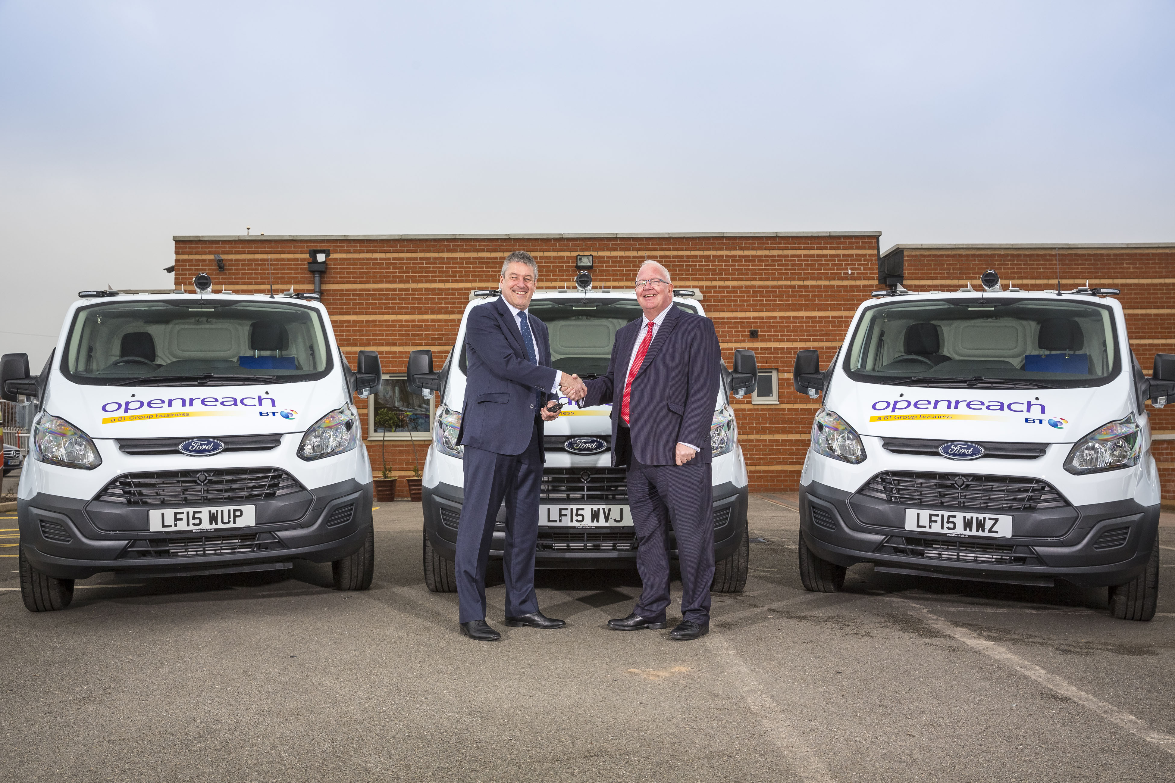 BT CALLS FORD FOR 1,000 NEW VANS | Great Britain | Ford Media Center