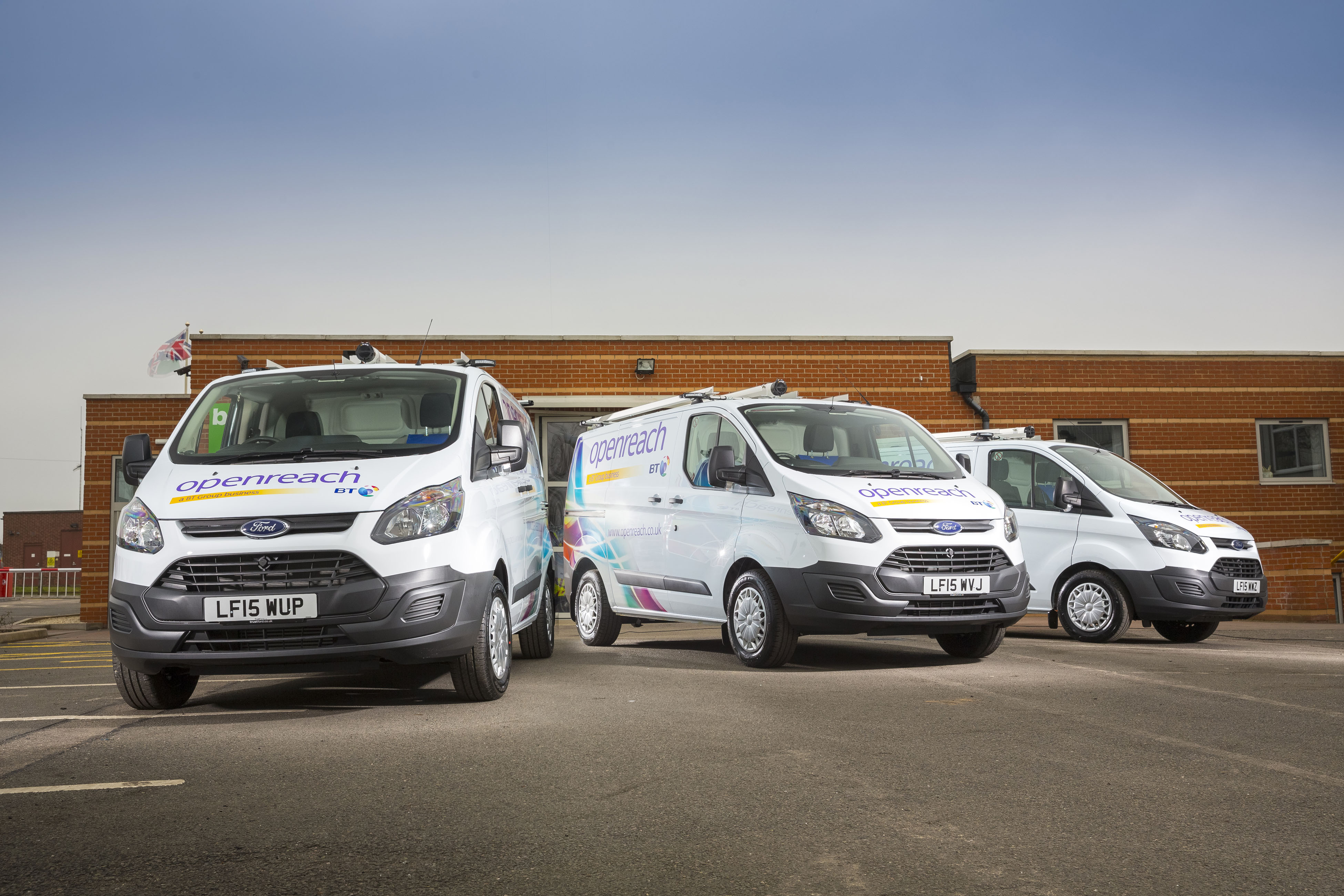BT CALLS FORD FOR 1,000 NEW VANS | Great Britain | Ford Media Center