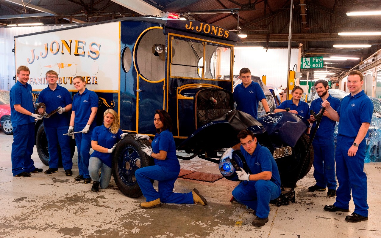 Don’t Panic! Corporal Jones’s Van is Back in Service after Repairs at ...