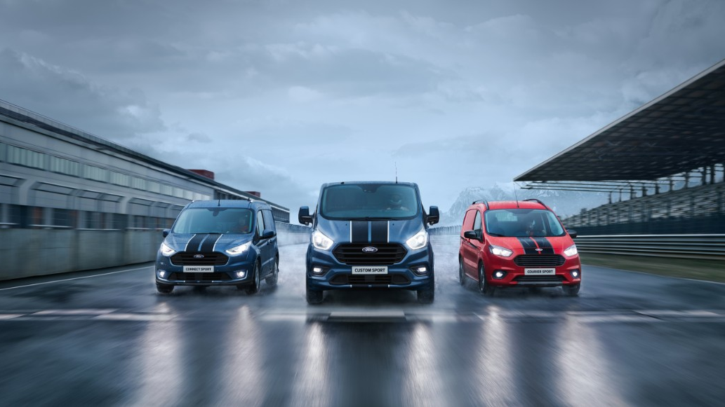 Most Powerful Ford Transit Sport Van Ever Heads Up Distinctive Three ...