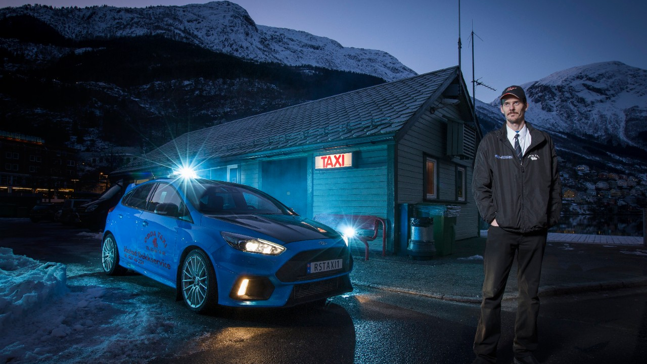 In Norvegia con la prima Ford Focus RS Taxi | Italy | Italian | Ford ...