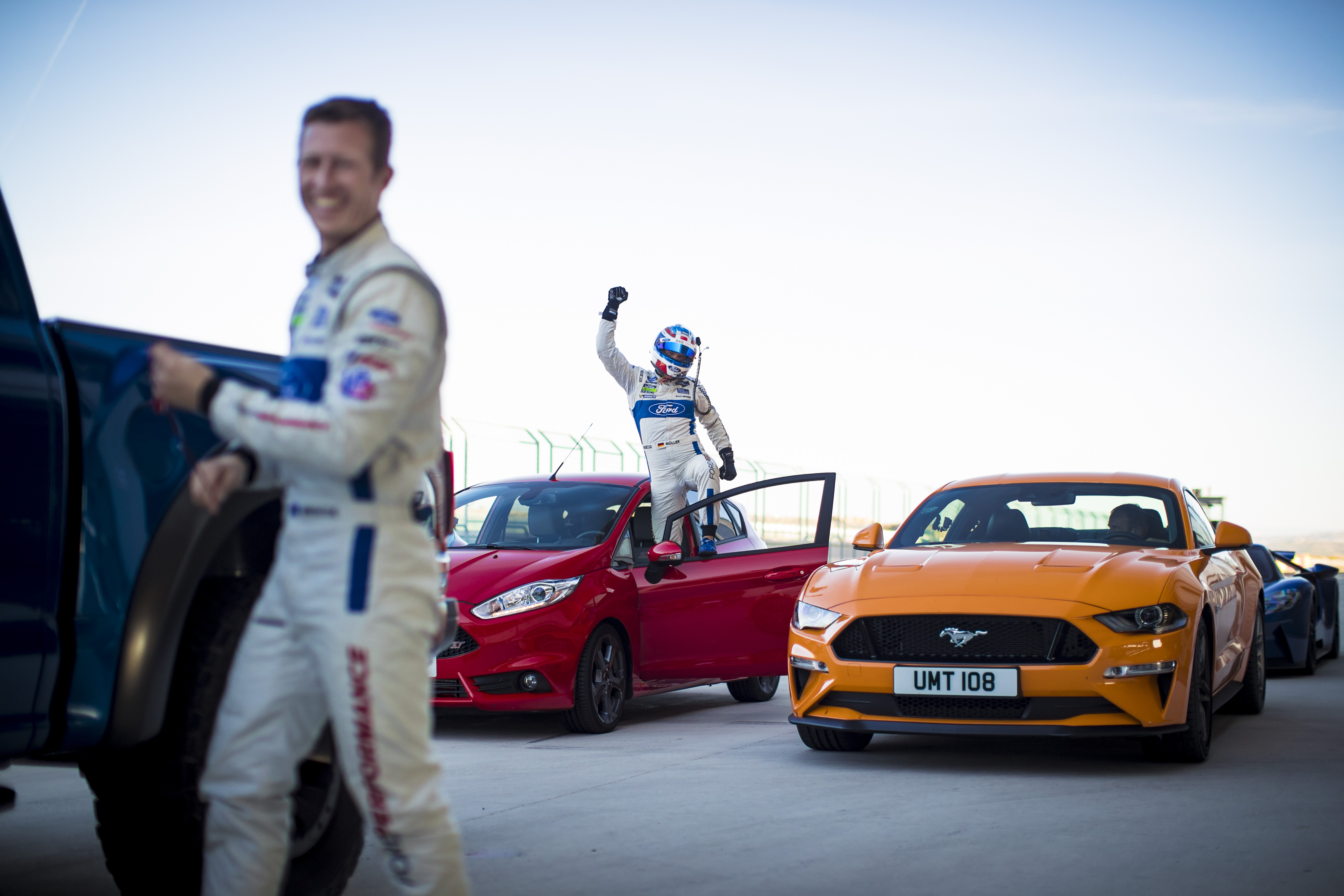 Eight Ford Performance Models + Eight Ford GT Race Drivers = One Epic ...