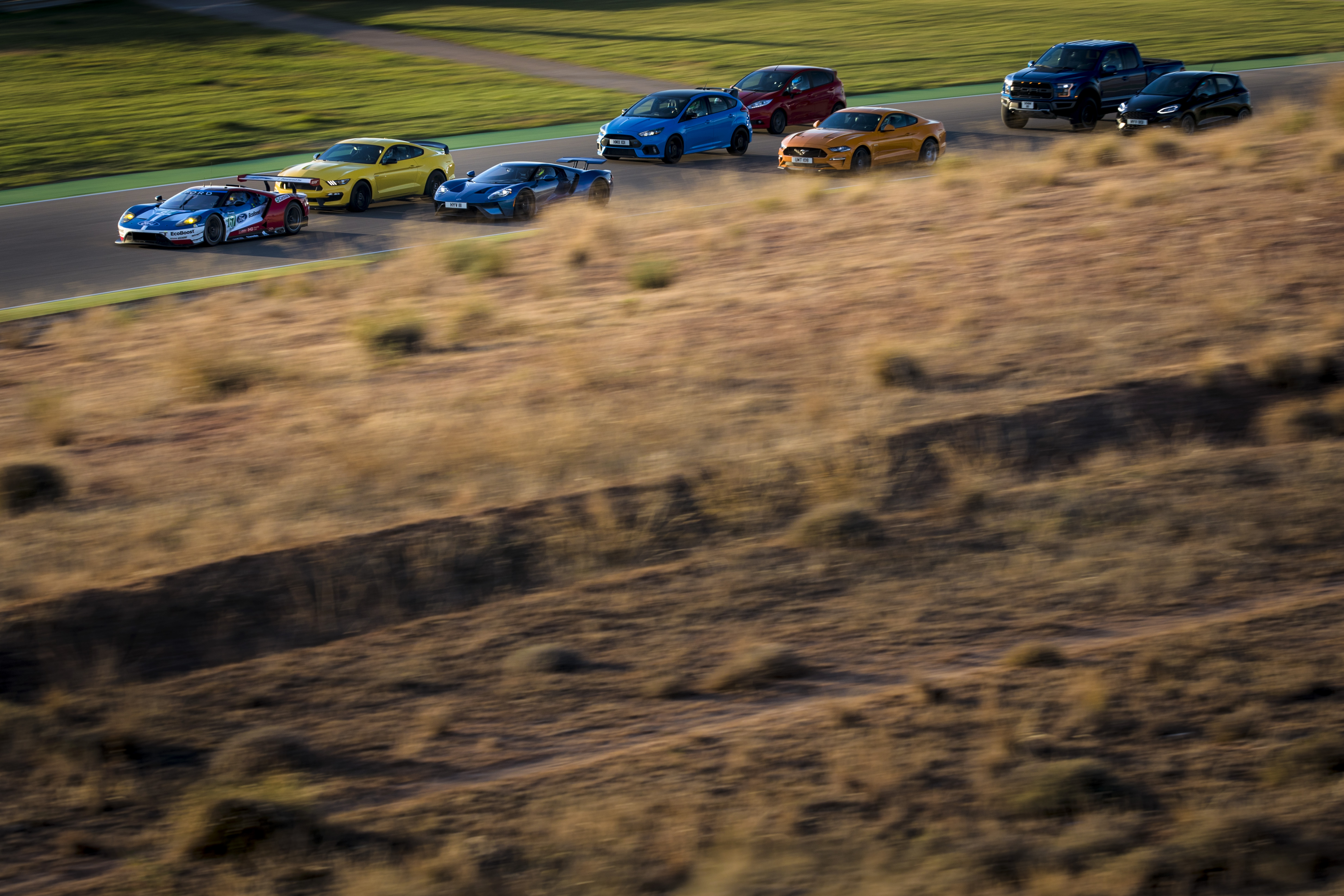 Eight Ford Performance Models + Eight Ford GT Race Drivers = One Epic ...