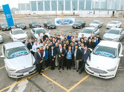 El equipo de Ford de México ahora se mueve en Fusion híbridos | Mexico ...