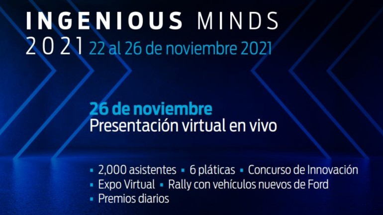 Ford te invita a ser parte de Ingenious Minds 2021 | Mexico | Español | Sala de Prensa de Ford