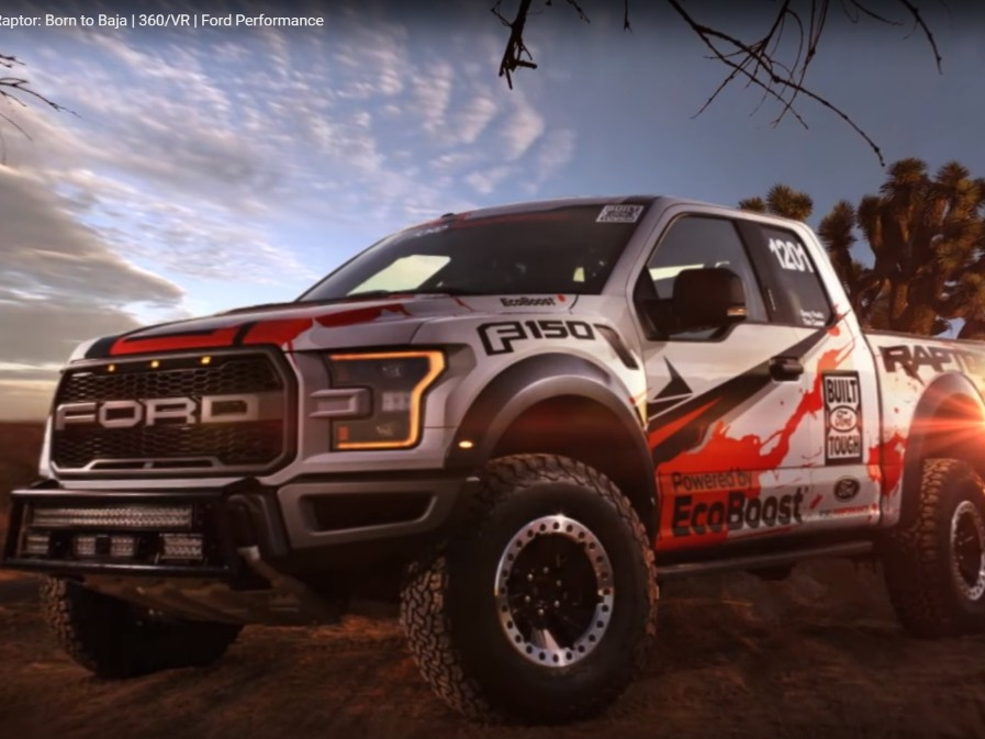 “NASCIDO PARA BAJA”, FORD MOSTRA VÍDEO INÉDITO DA F-150 RAPTOR EM ...