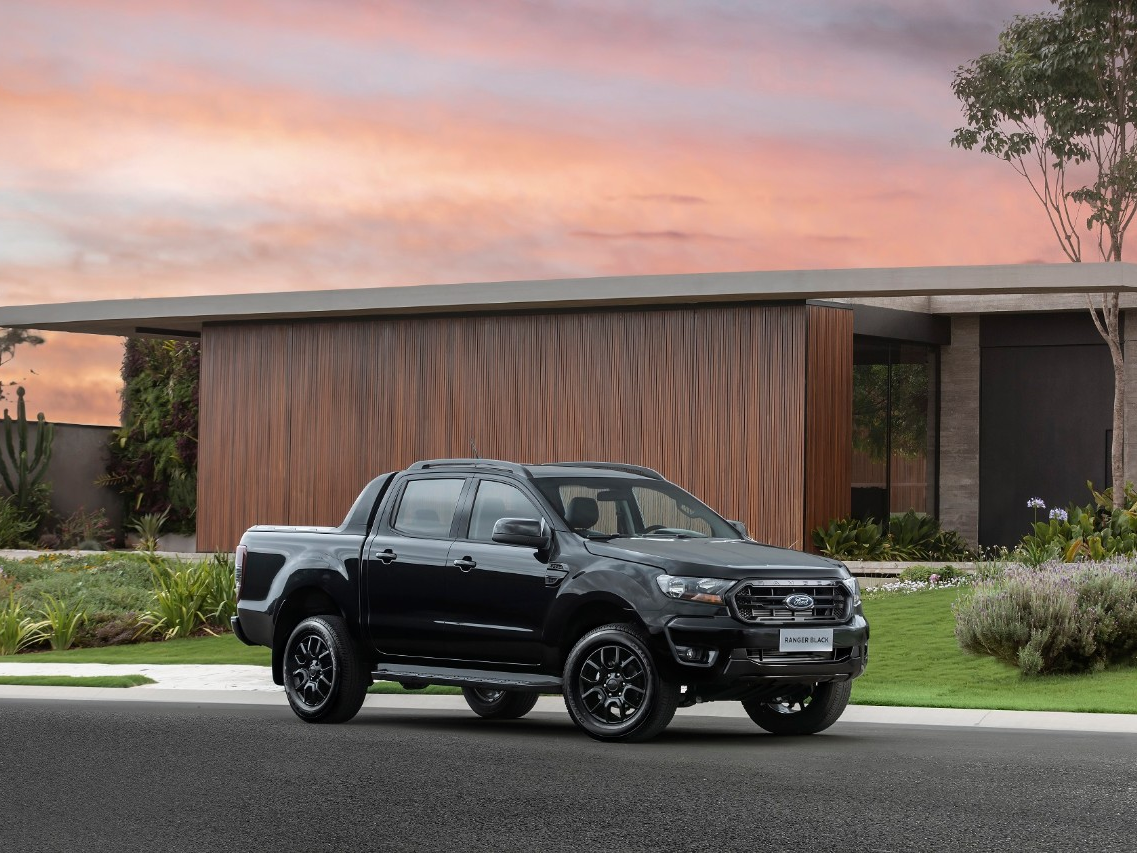 Ford Lança a Ranger Black, uma Picape Urbana Sofisticada, Exclusiva e ...