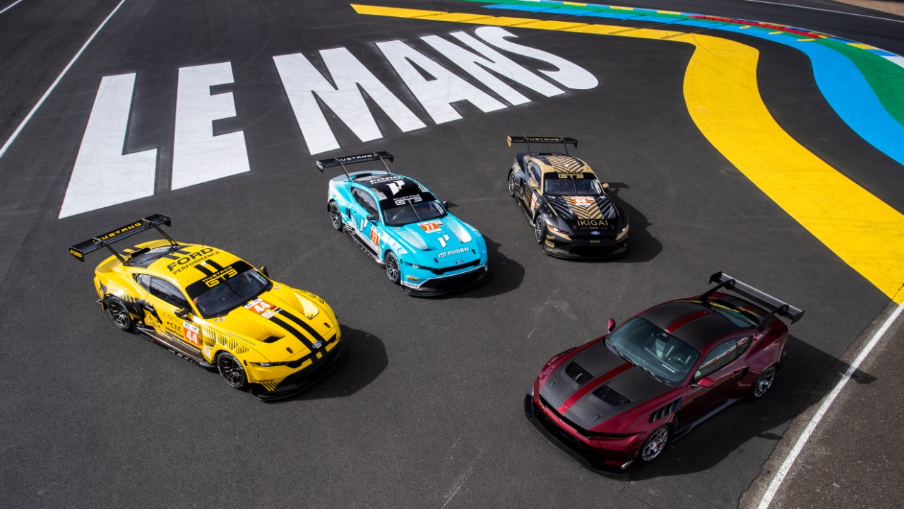 Ford Mustang GT3 disputa as 24 Horas de Le Mans neste final de semana ...