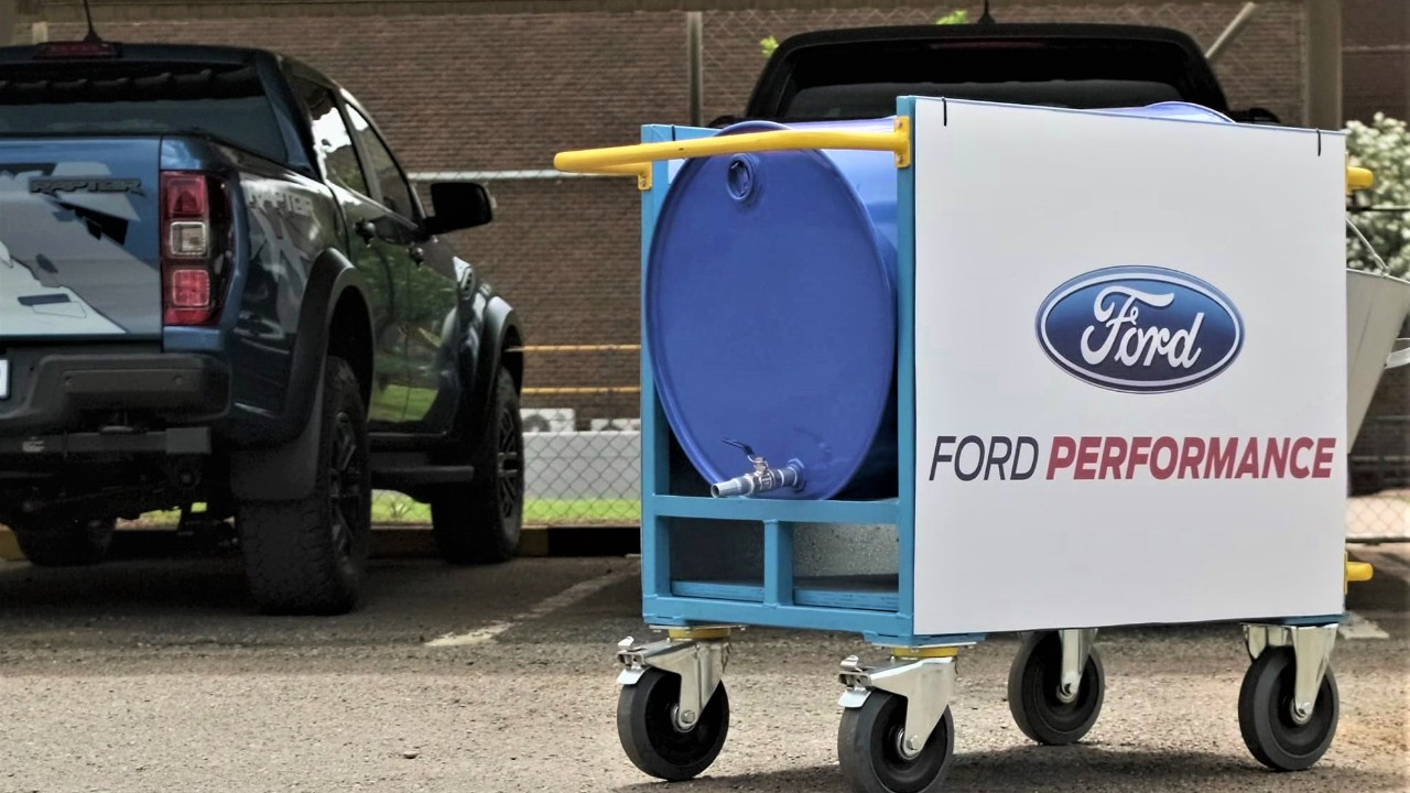 Ford Performance Car Wash Trolleys for Local Entrepreneurs! | South ...